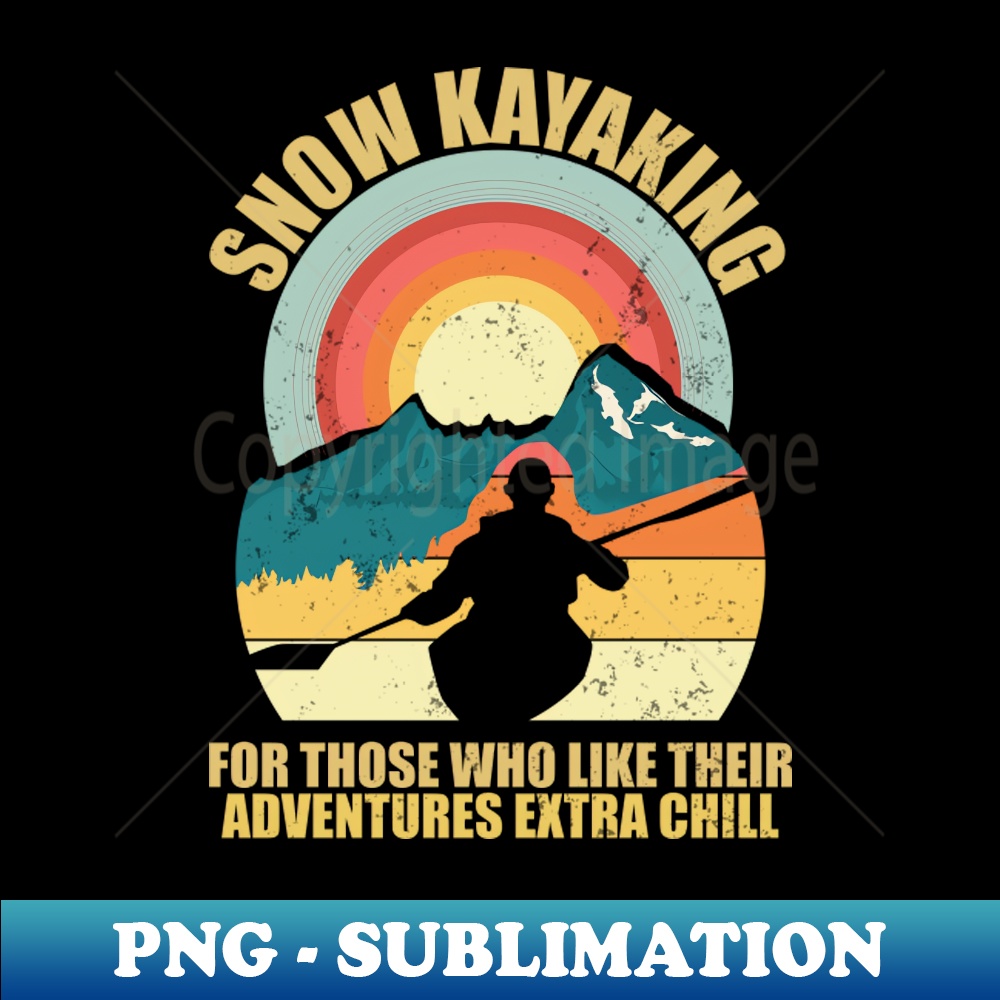 Winter Kayak Hobby Snow Kayaking - Special Edition Sublimati | Inspire ...