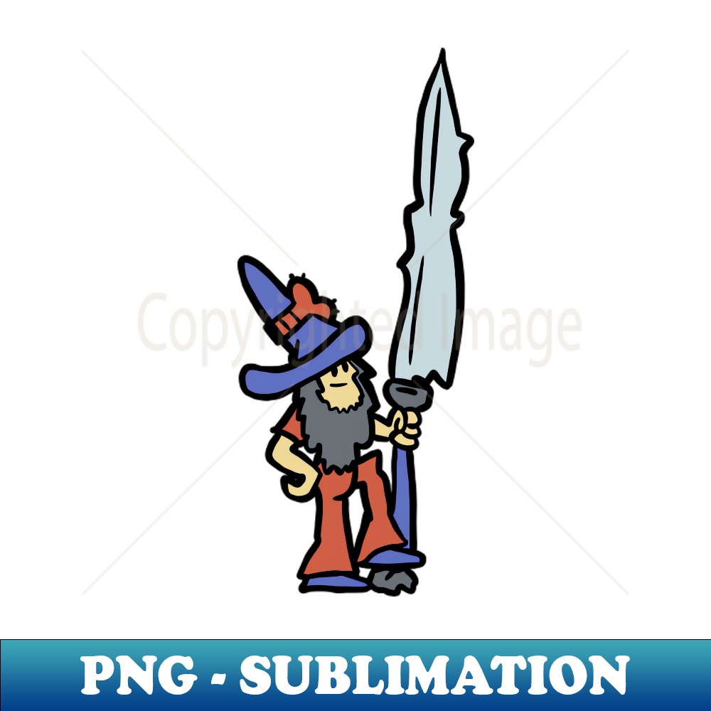 Sword wizard - Artistic Sublimation Digital File - Bring You | Inspire ...