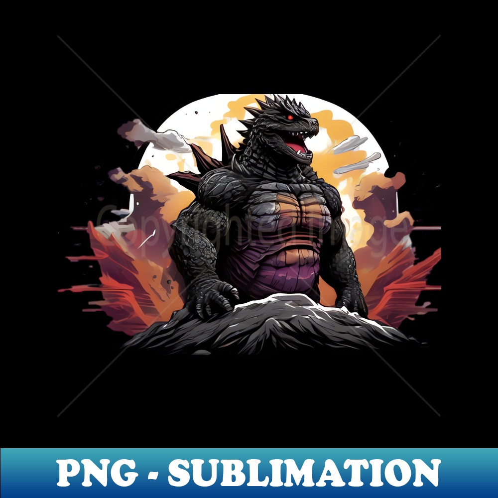Godzilla minus one design III - Trendy Sublimation Digital D - Inspire ...