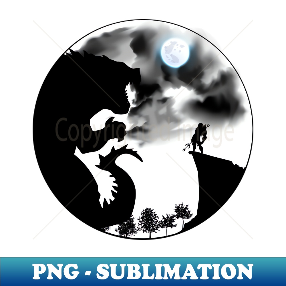 Predator vs Godzilla - PNG Transparent Sublimation File - Br | Inspire ...