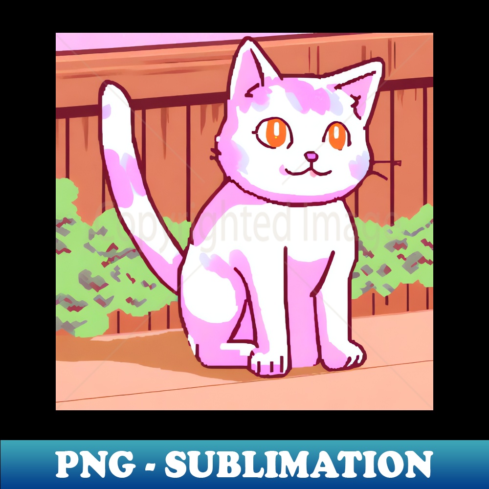 Pinky cat - Unique Sublimation PNG Download - Transform Your - Inspire ...