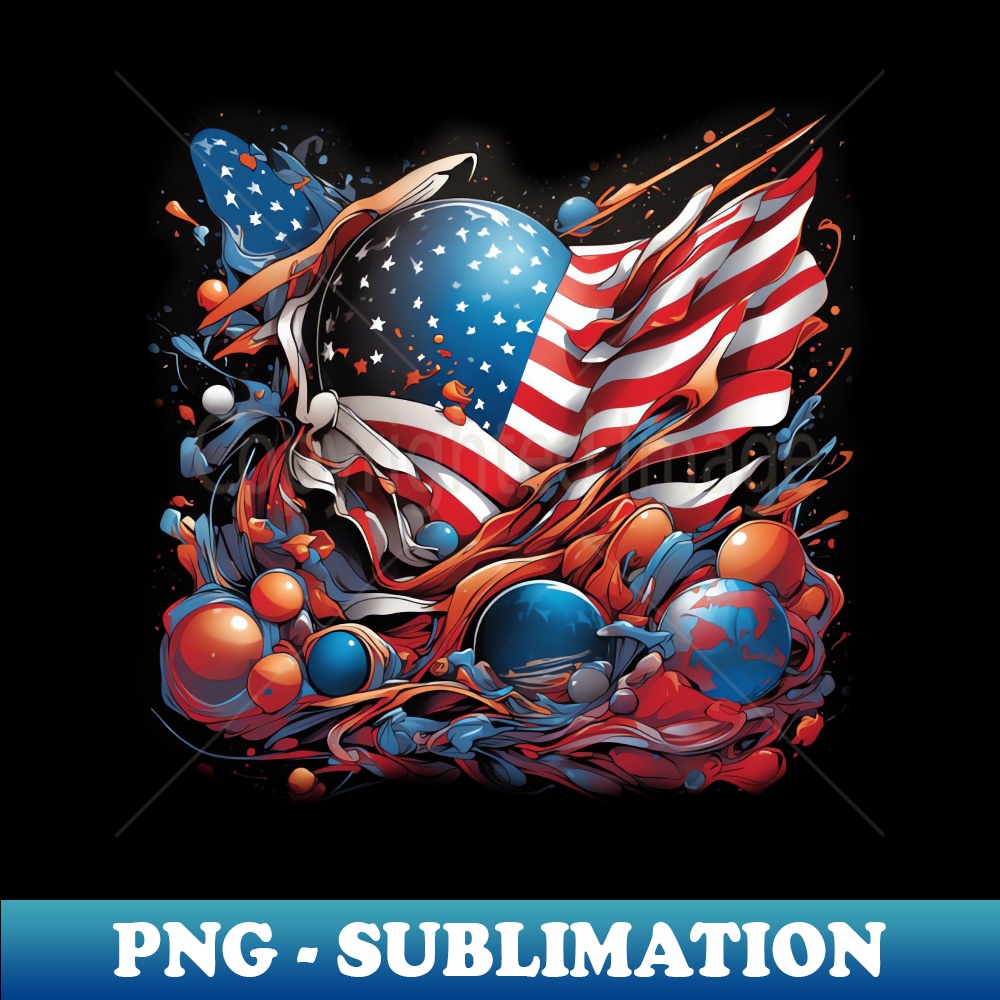 Star-spangled banner VI - PNG Transparent Sublimation File - - Inspire ...