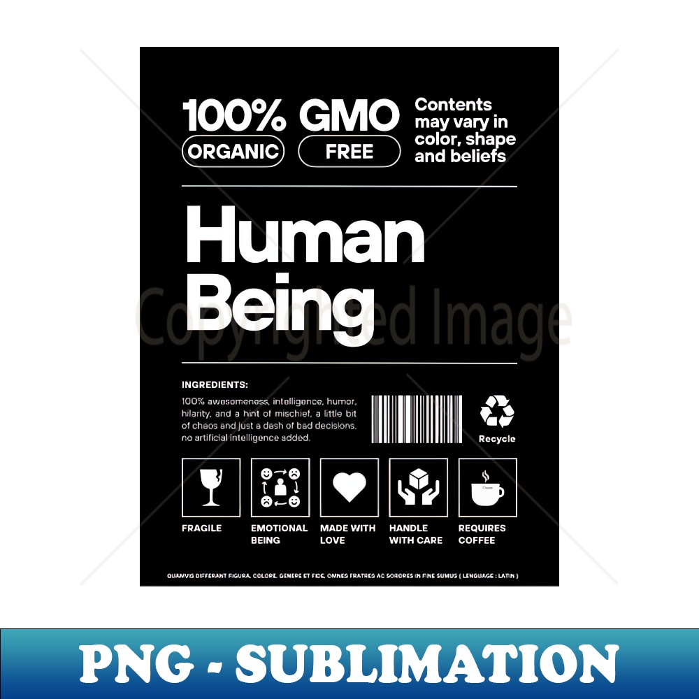 Organic Human Being Artwork - Embrace Nature with this 100 O | Inspire Uplift