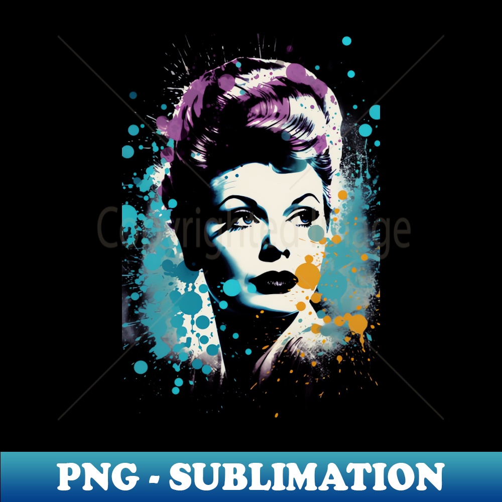 Lucille Ball Artwork - Professional Sublimation Digital Down | Inspire ...