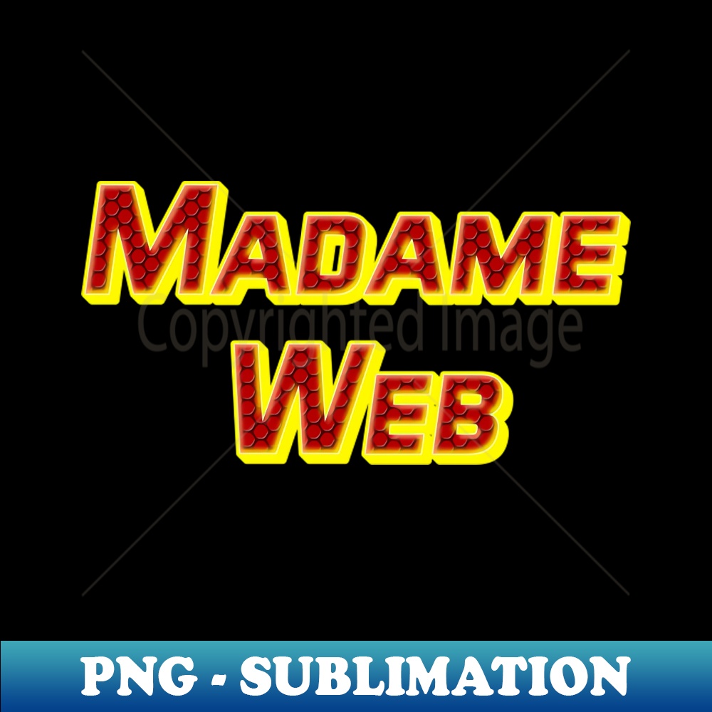 Madame Web Logo - Elegant Sublimation PNG Download - Bring Y | Inspire ...