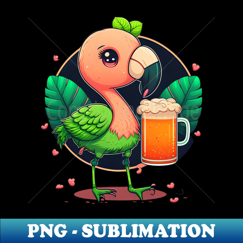 Irish Flamingo St Patricks Shirt Leprechaun Flamingo Beer - | Inspire ...