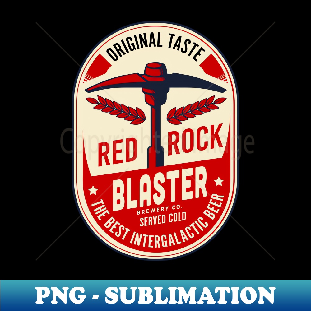Deep Rock Galactic Red Rock Blaster Beer from the Abyss Bar | Inspire ...