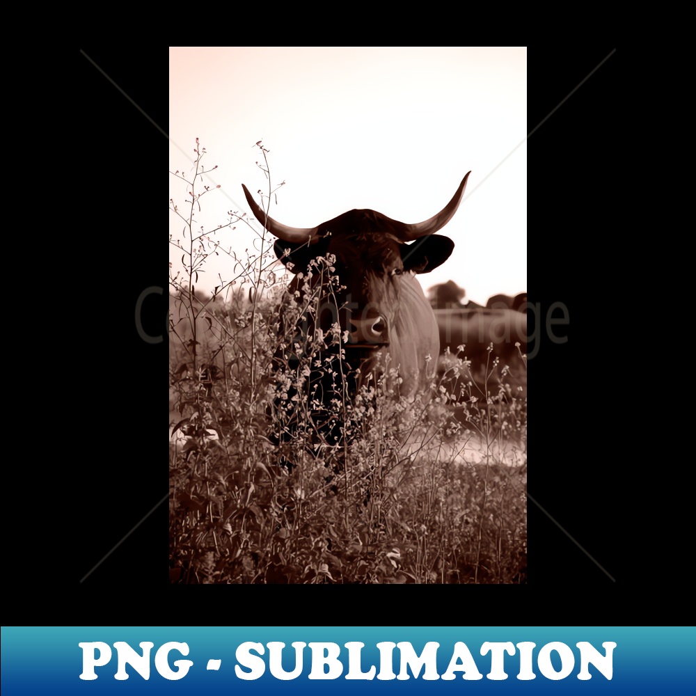 Hidden Gem Alert This Sepia Cow Portrait Is Pure Magic - Mod | Inspire ...