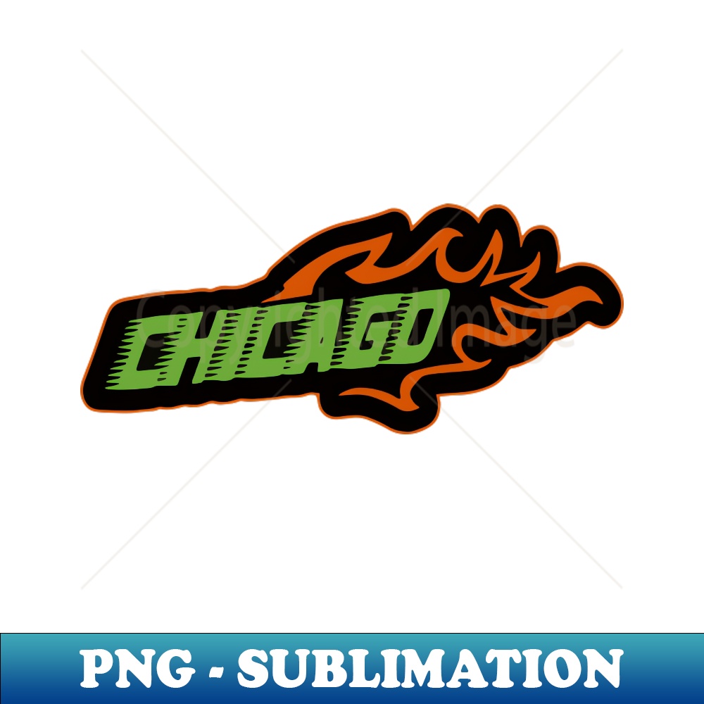 Chicago city writing design with fast style - Trendy Sublima | Inspire ...