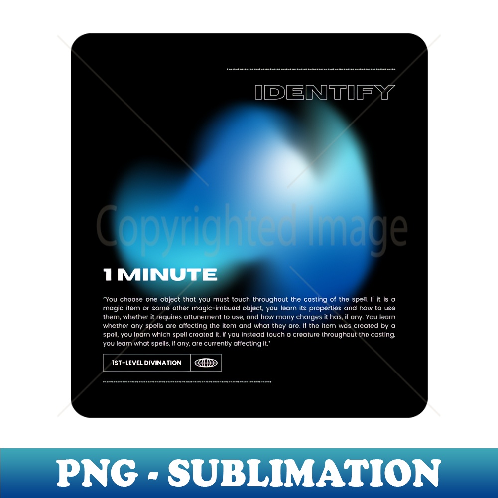Identify Dnd 5e Spells Tarot Card Dungeons and Dragons Gift | Inspire ...