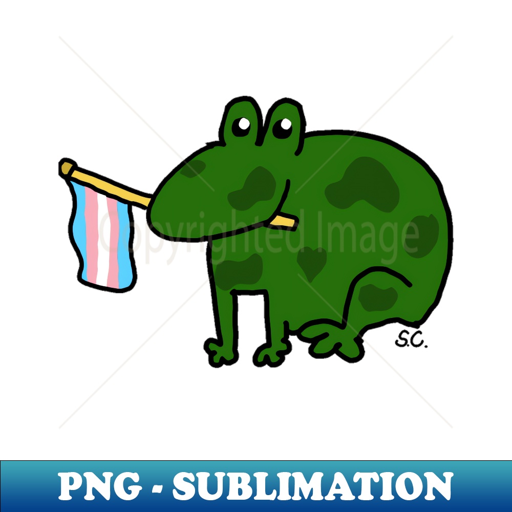 Transgender Frog - Signature Sublimation PNG File - Unleash | Inspire ...