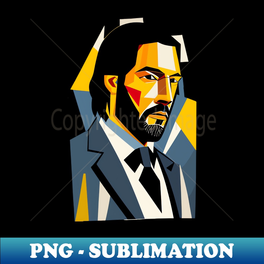 Portrait of Hitman - PNG Transparent Sublimation File - Spic | Inspire ...