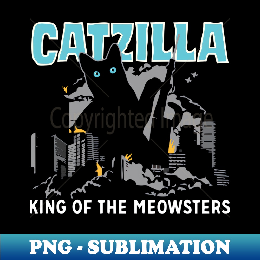 catzilla - PNG Transparent Digital Download File for Sublima | Inspire ...