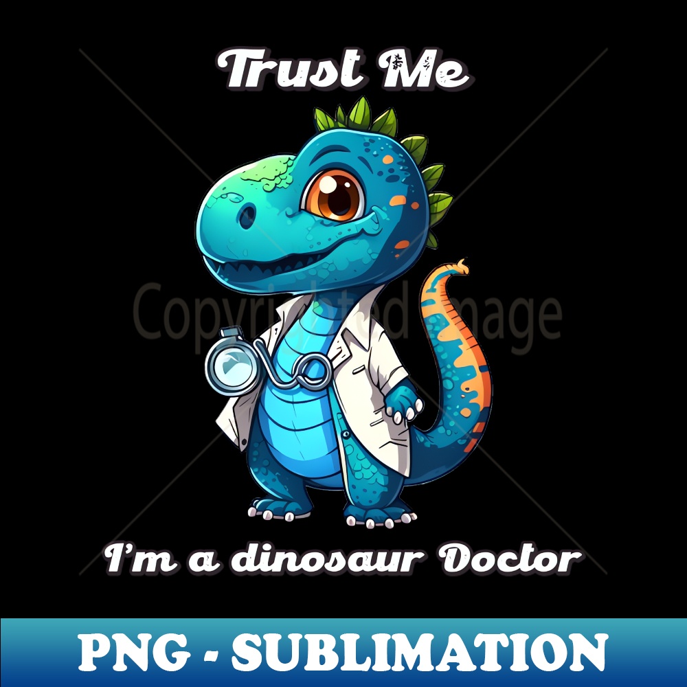 Little cute green dinosaur dressed up as a doctor - Instant | Inspire ...