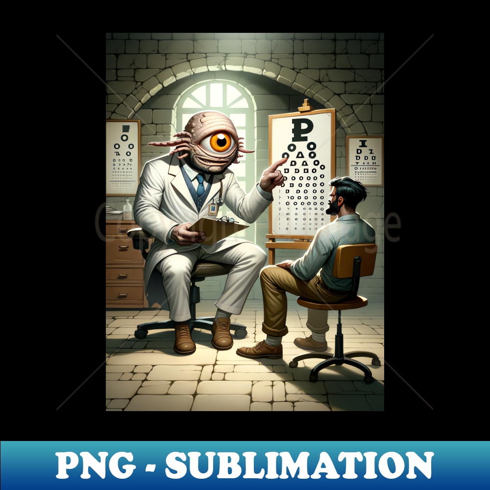 Eye Exam - PNG Transparent Digital Download File for Sublima - Inspire ...