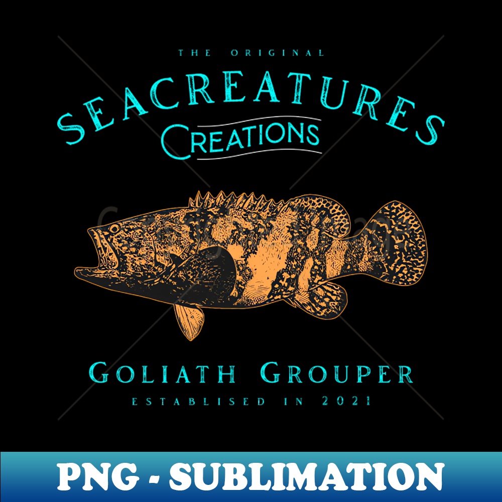 Goliath Grouper - PNG Transparent Digital Download File for | Inspire ...