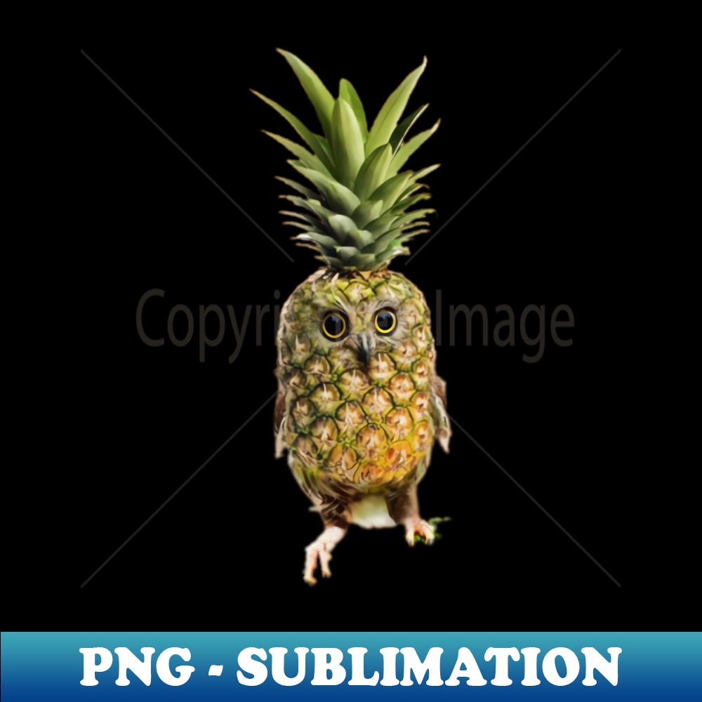 Pineapple Owl - Elegant Sublimation PNG Download - Spice Up | Inspire ...