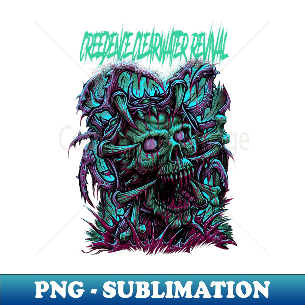 CREEDENCE CLEARWATER BAND - Special Edition Sublimation PNG | Inspire ...