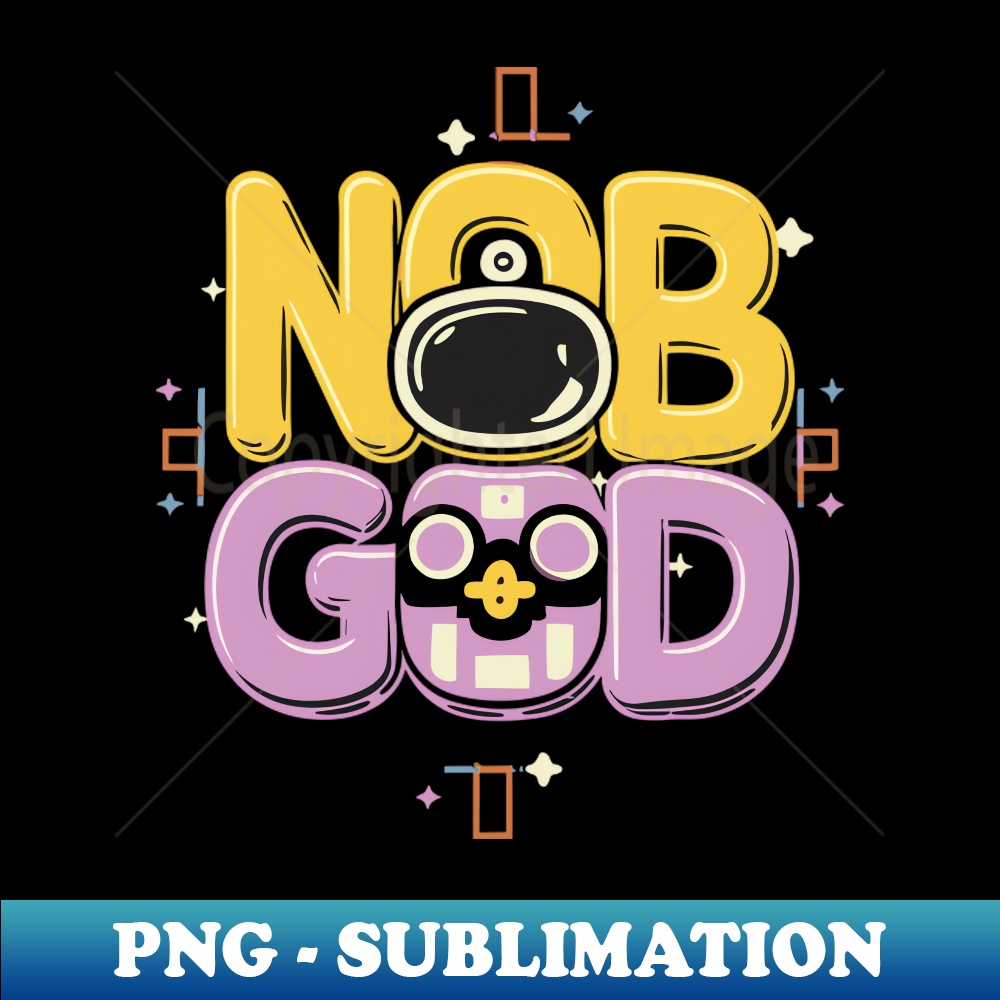 NOOB GOD gaming - Vintage Sublimation PNG Download - Defying | Inspire ...