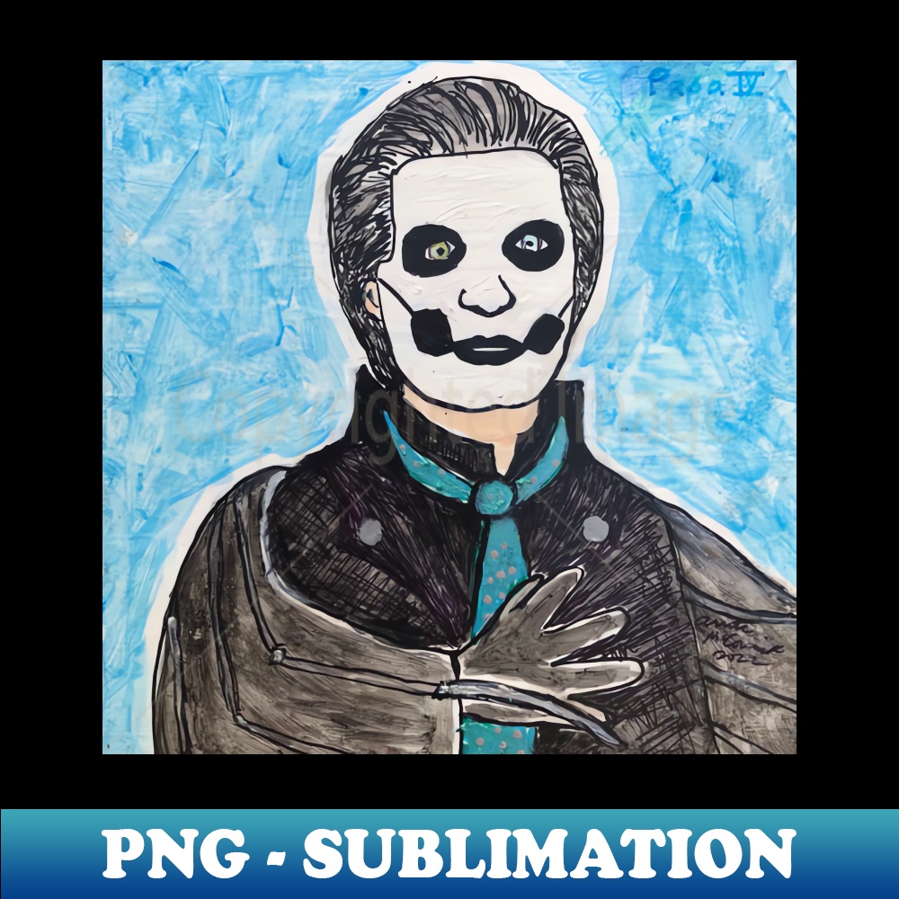 Ghost Papa Emeritus IV - PNG Transparent Digital Download Fi | Inspire ...