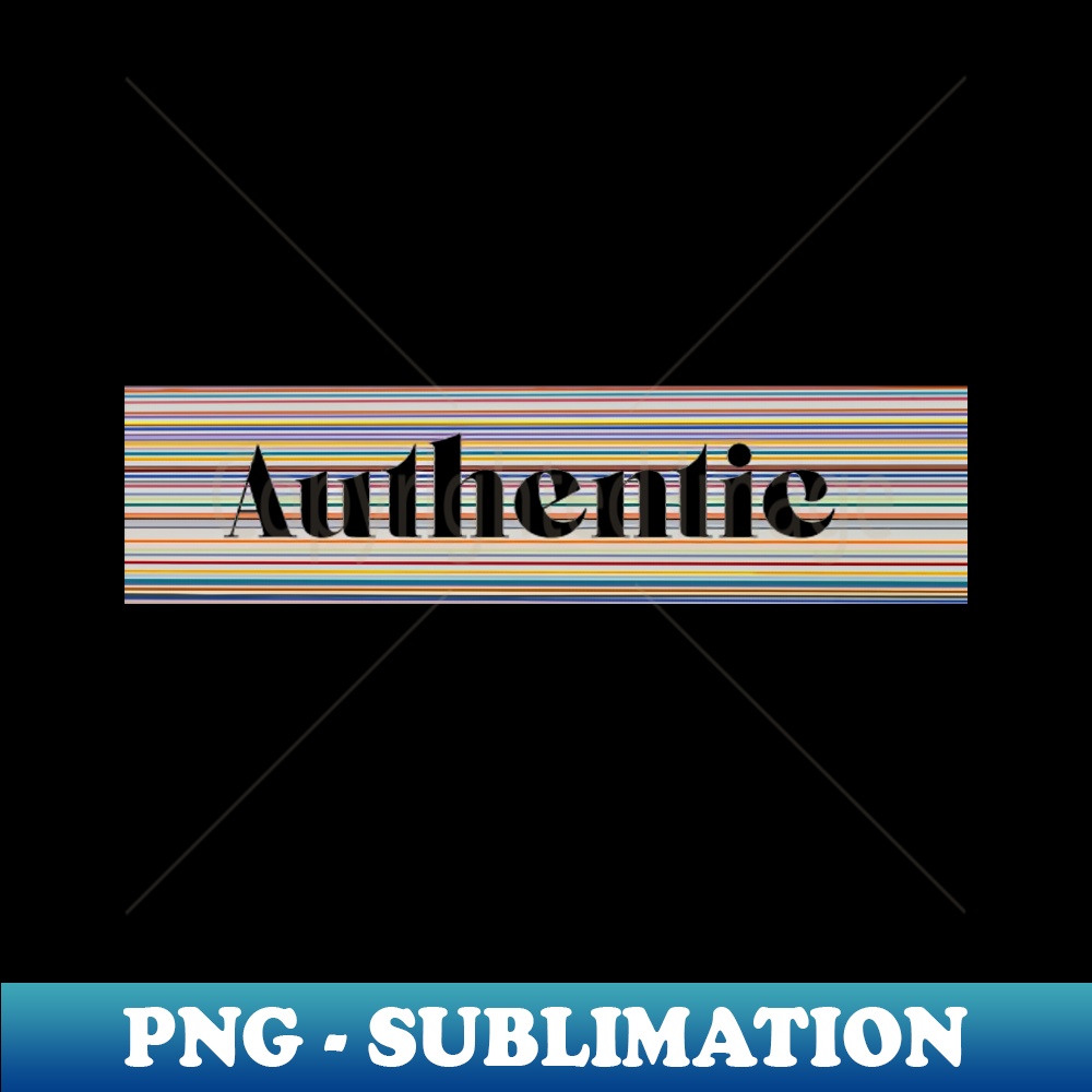 Authentic Black - PNG Transparent Digital Download File for | Inspire ...