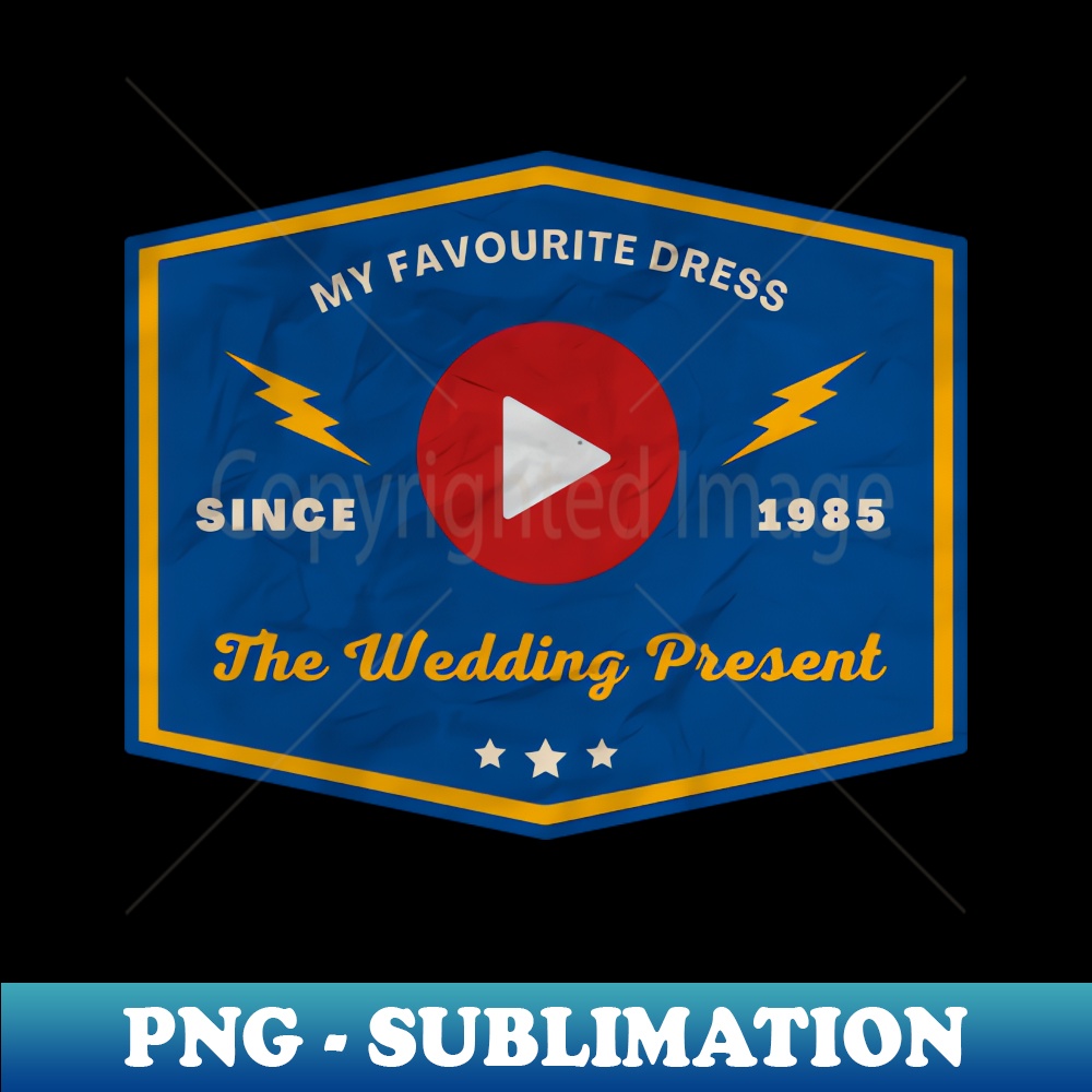 The Wedding Present Play Button - PNG Transparent Sublimati | Inspire ...