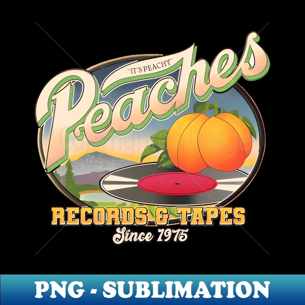Vintage Peaches Records And Tapes Since 1975 - Aesthetic Sub | Inspire ...