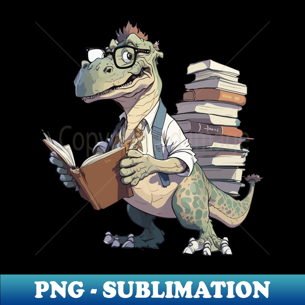 Professor T-Rex - High-Quality PNG Sublimation Download - Tr | Inspire ...