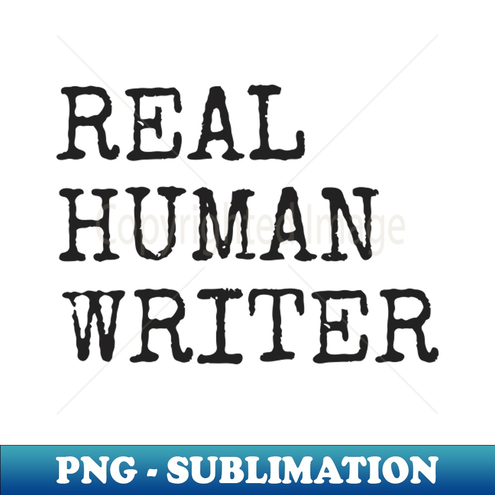 Real Human Writer - V3 - Retro PNG Sublimation Digital Downl | Inspire ...