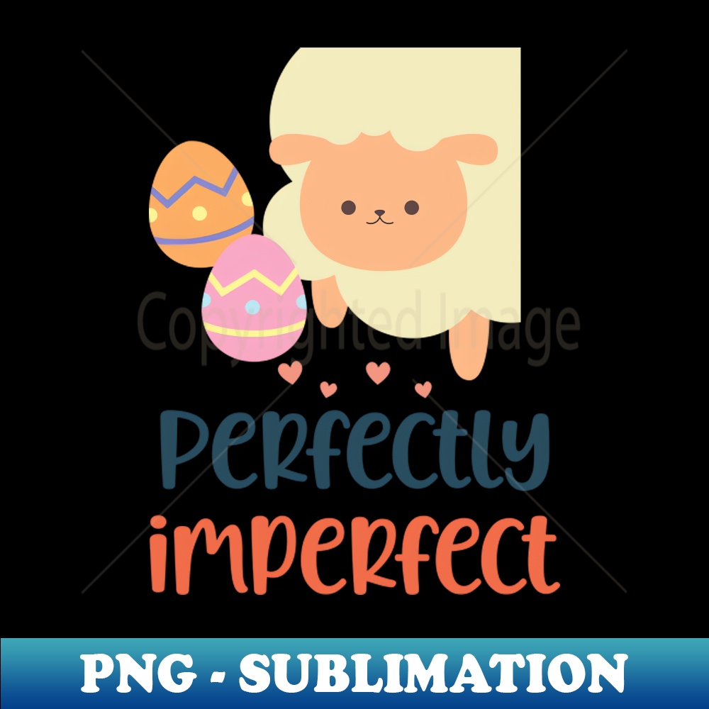 Cute Sheep with easter egg perfectly Imperfect - Sublimation | Inspire ...