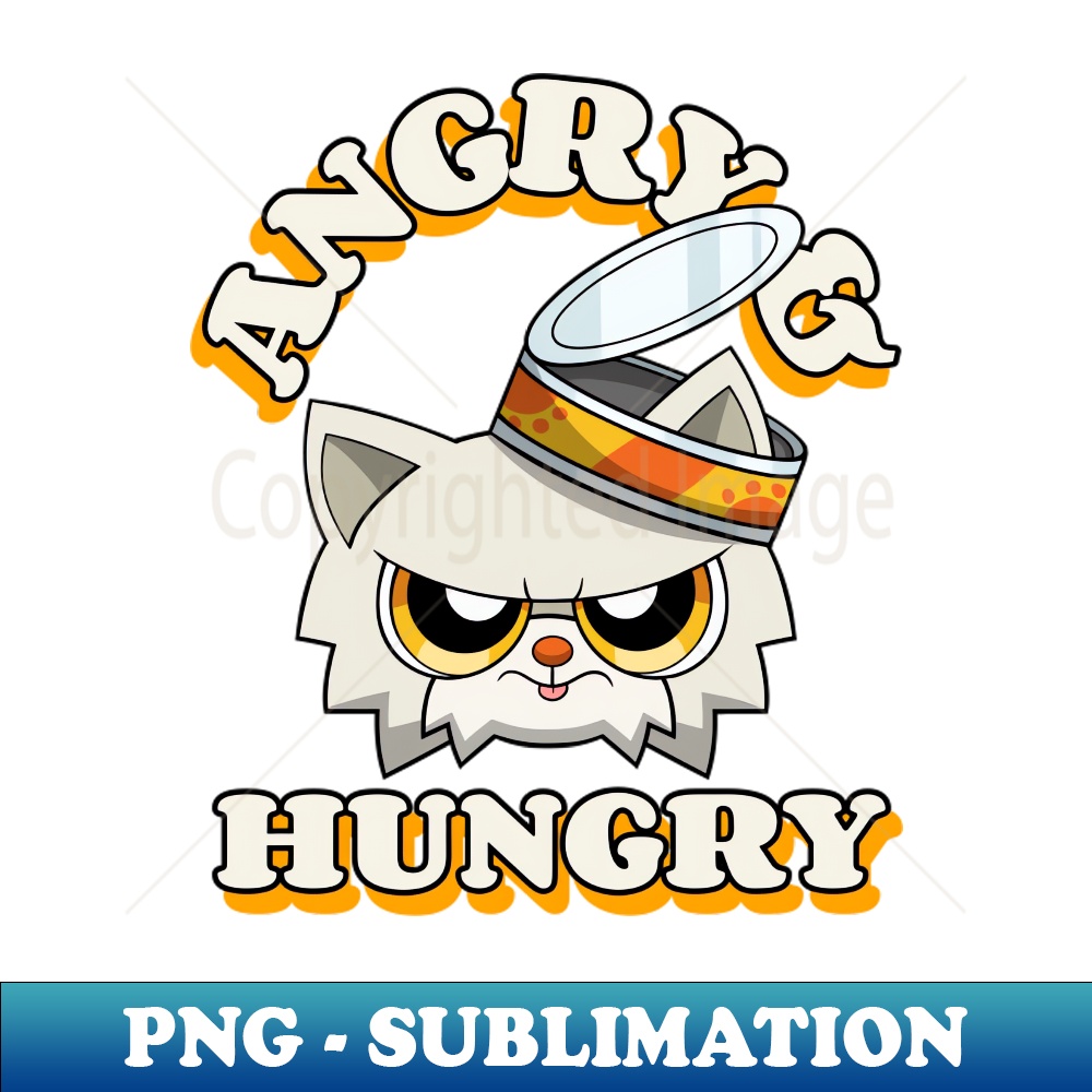 kittyswat Andy Angry Hungry - Premium PNG Sublimation File | Inspire Uplift