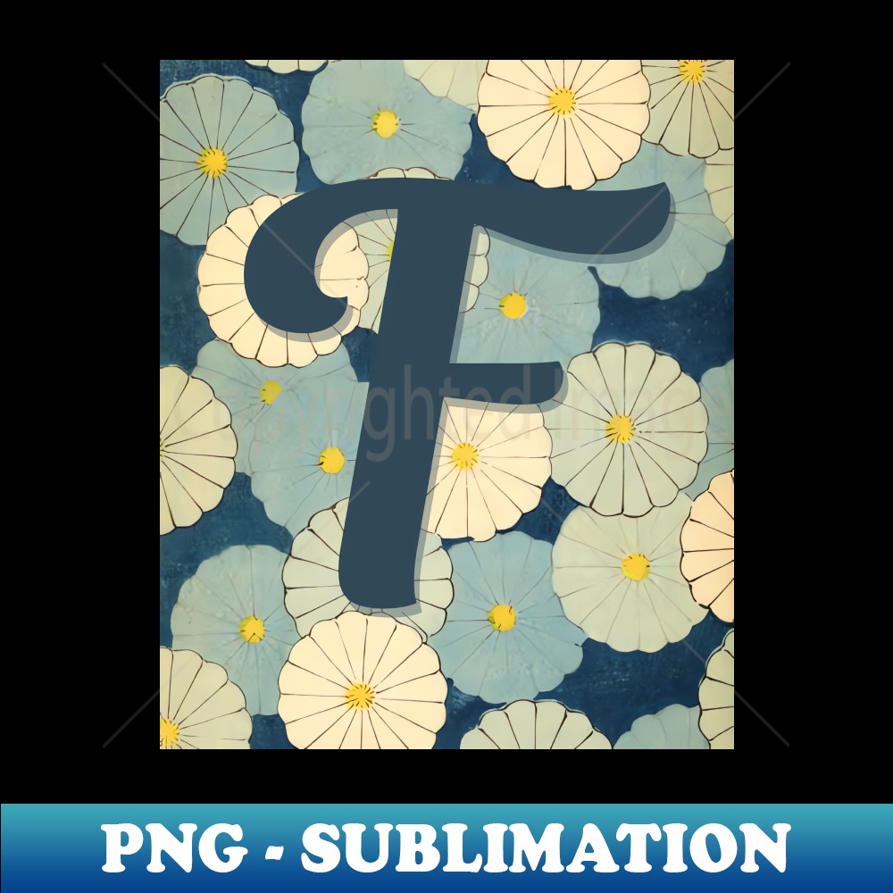 Letter F - Retro PNG Sublimation Digital Download - Stunning | Inspire ...