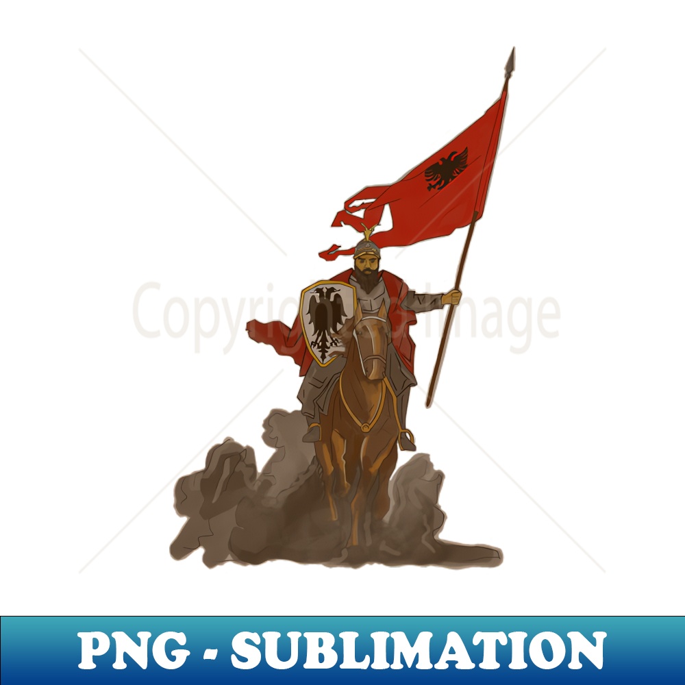 Skanderbeg Albanian Flag - Special Edition Sublimation PNG F | Inspire ...