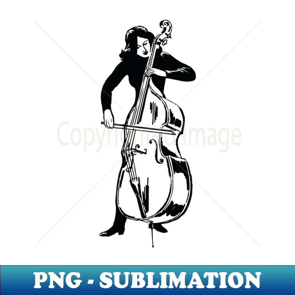 Double bass Cello - Aesthetic Sublimation Digital File - Ins | Inspire ...