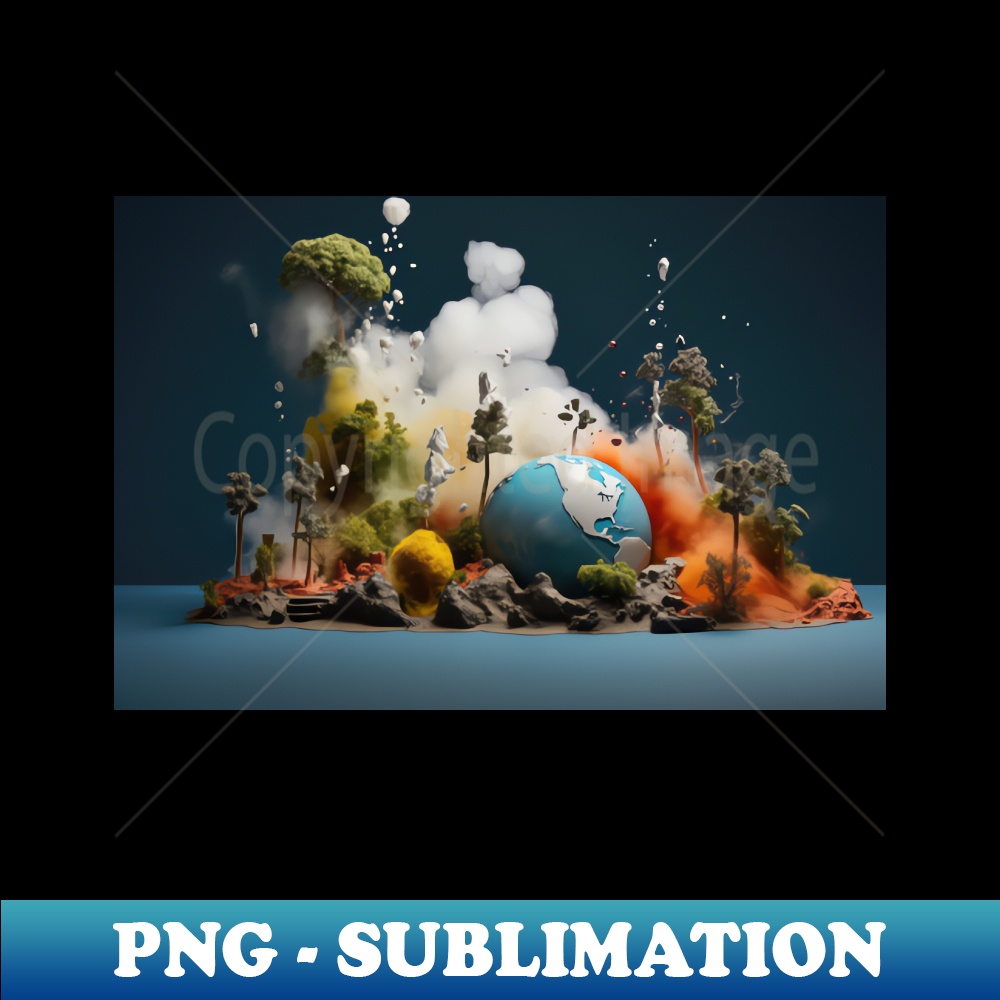Global warming - PNG Transparent Sublimation Design - Bold & - Inspire ...