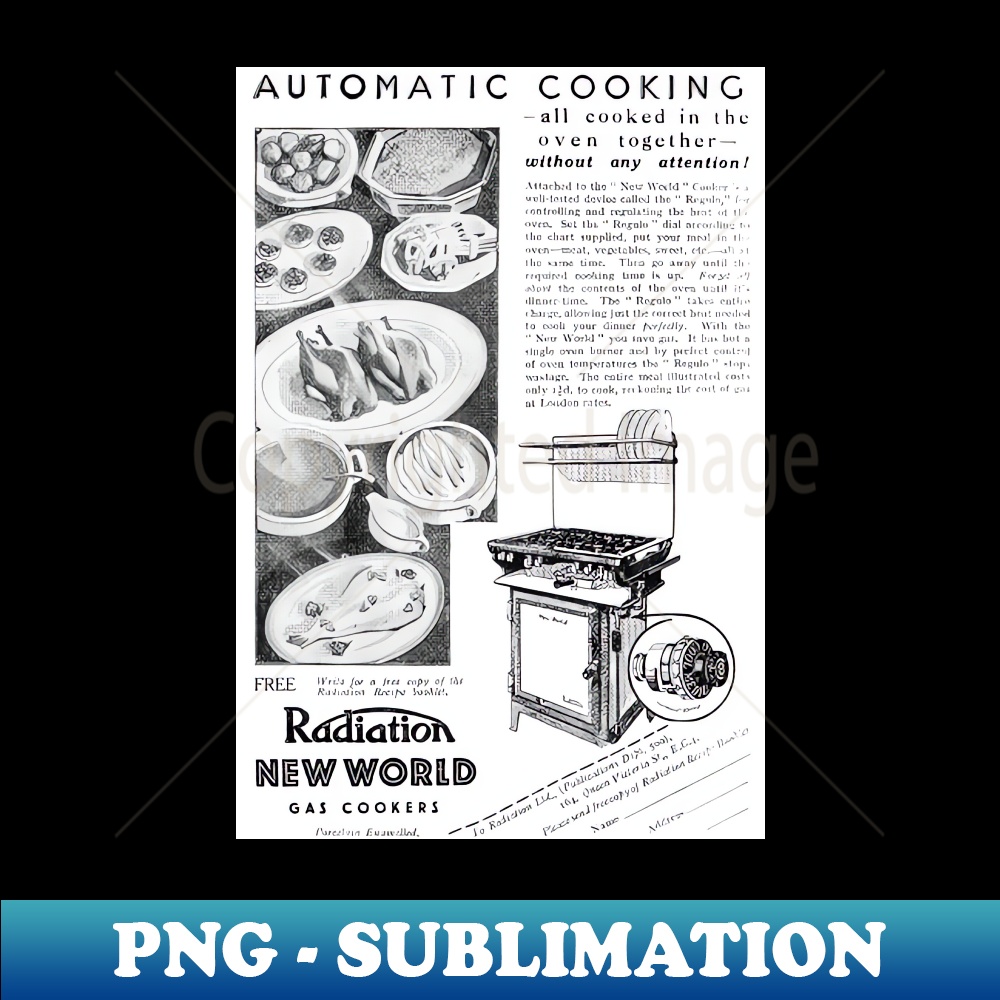 Radiation Ltd - New World Gas Cookers - 1931 Vintage Advert | Inspire ...