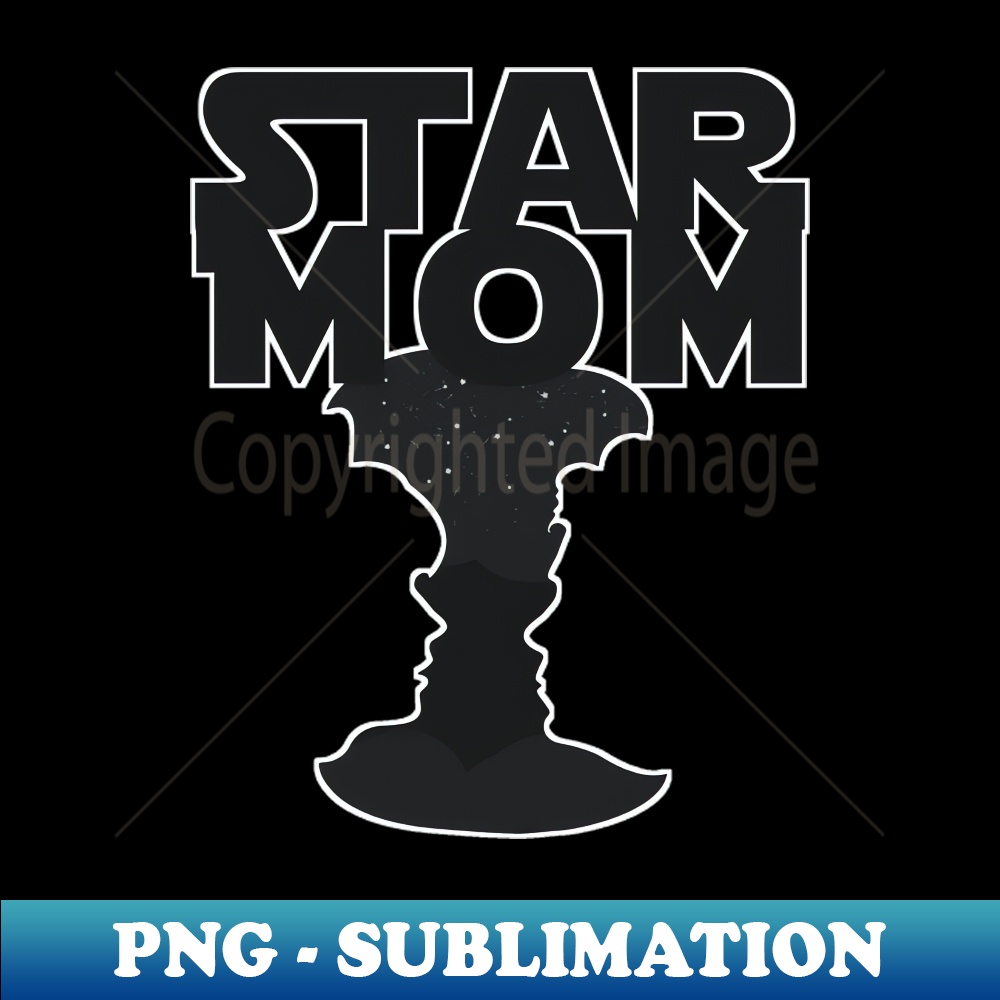 Star Mom - PNG Transparent Sublimation Design - Bold & Eye-c | Inspire ...