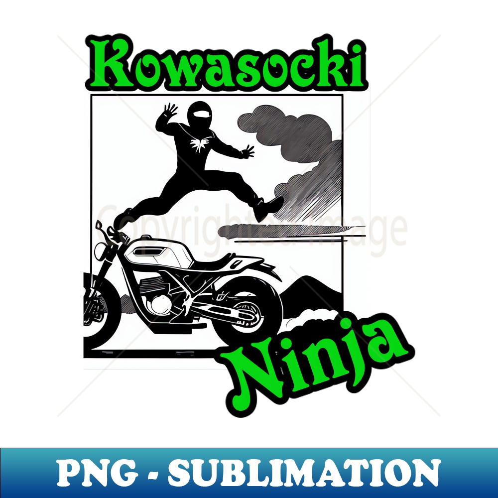 Kawasaki Ninja - PNG Transparent Sublimation Design - Transf | Inspire ...