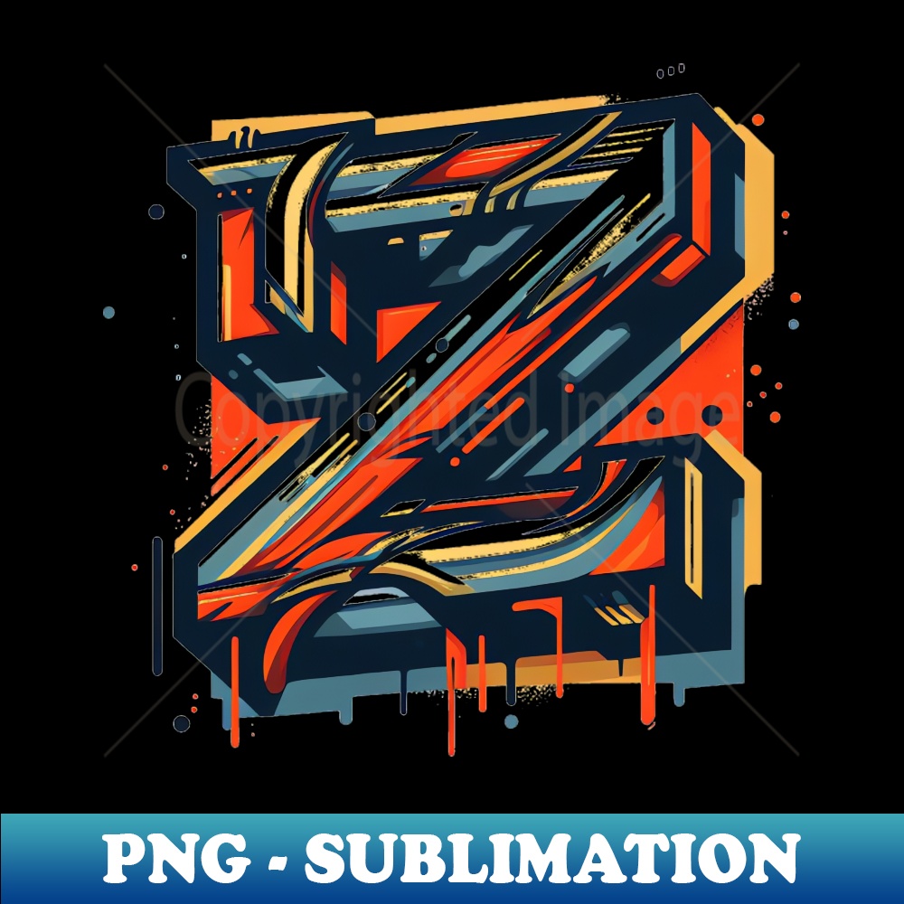 Letter Z design graffity style - Artistic Sublimation Digita | Inspire ...