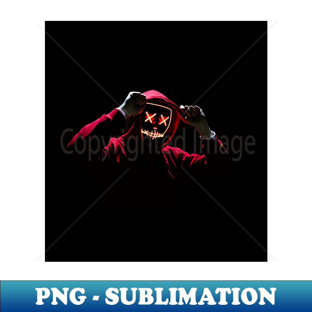 Red Neon mask - Creative Sublimation PNG Download - Unlock V | Inspire ...