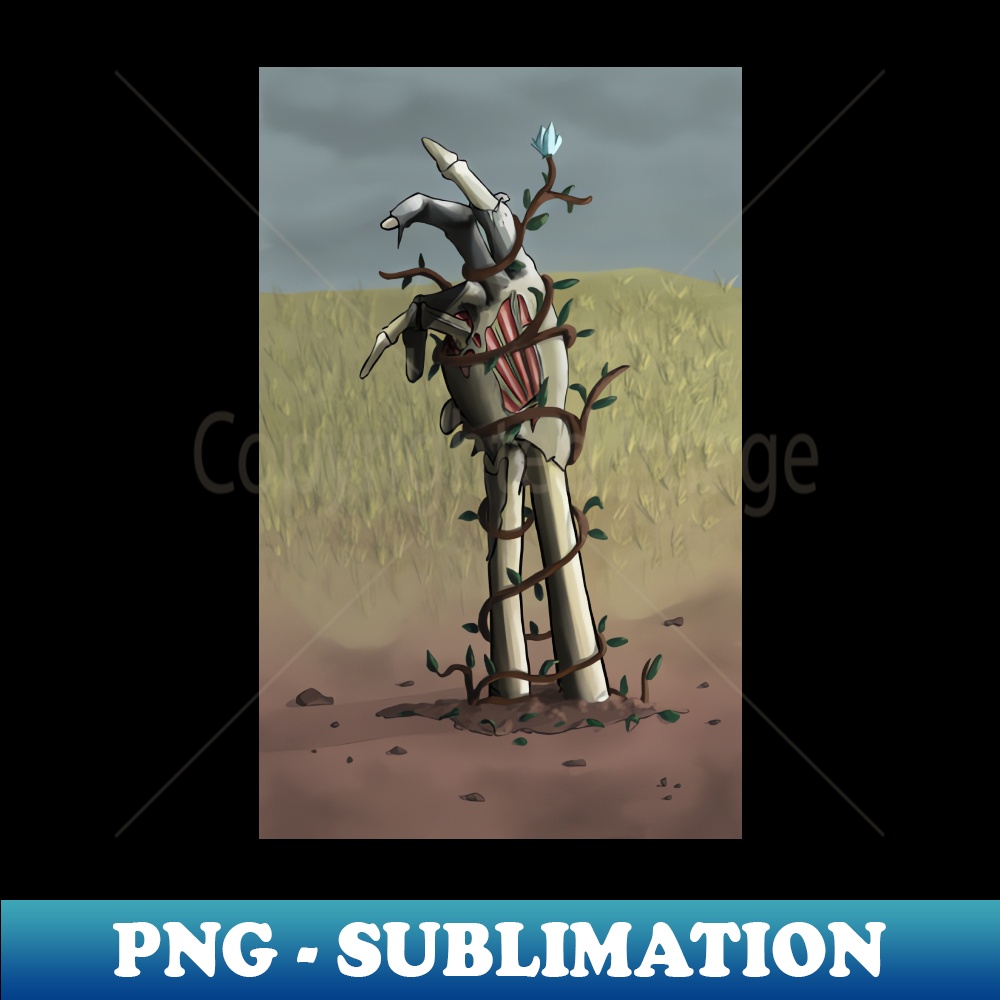 Skeleton Hand with vines in dirt Vine wrapped around skeleto | Inspire ...