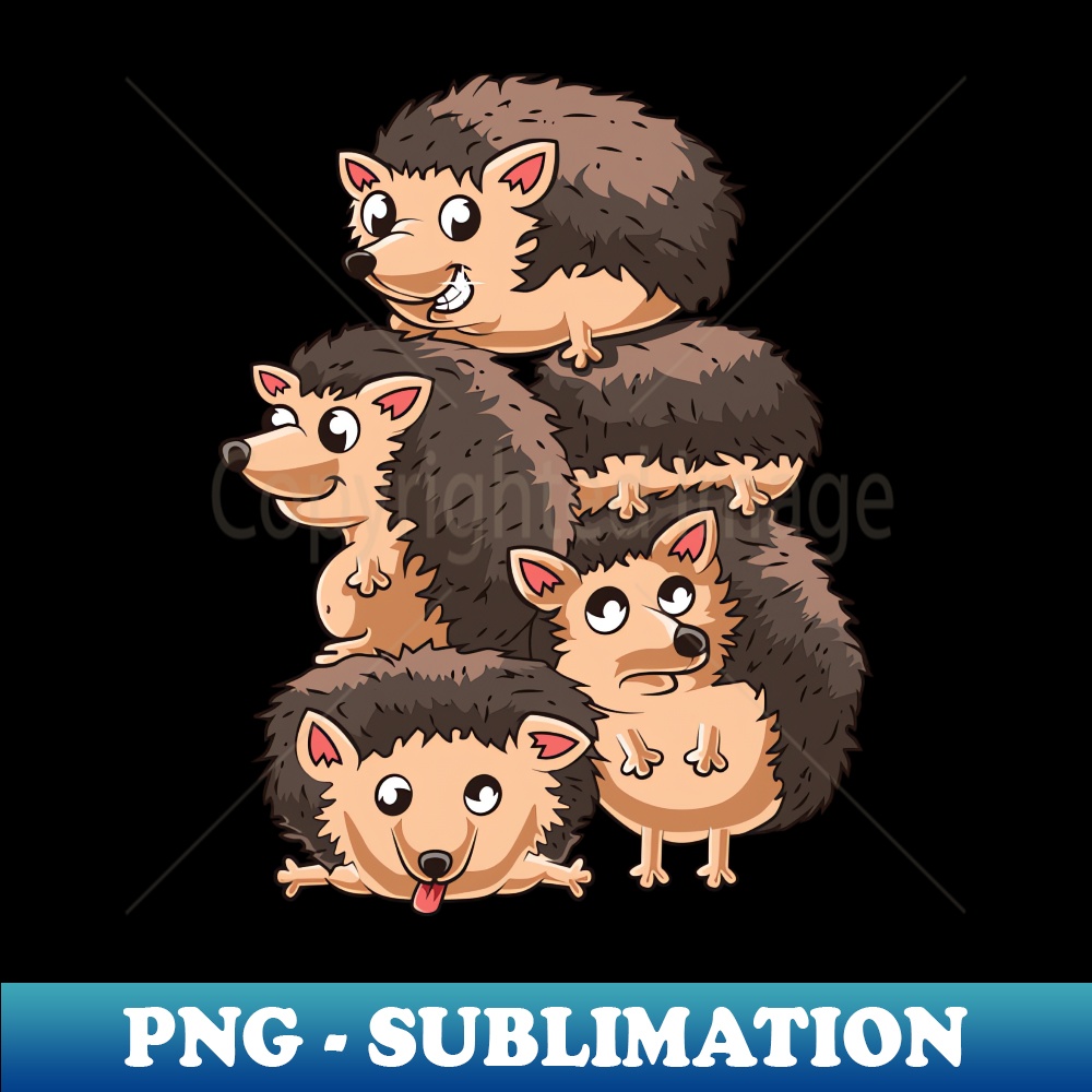 Cute Hedgehog form in mountain- funny hedge hog lover t-shir | Inspire ...