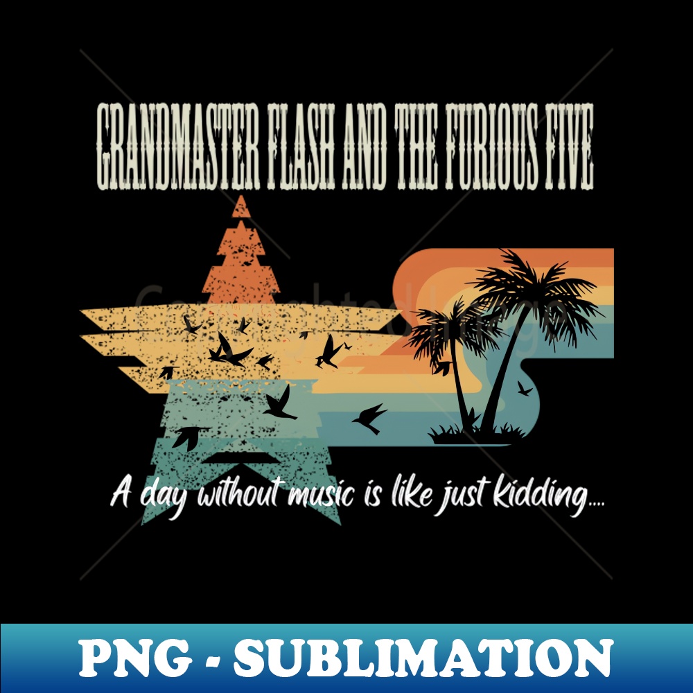 GRANDMASTER FLASH FURIOUS FIVE RAPPER - Digital Sublimation | Inspire ...