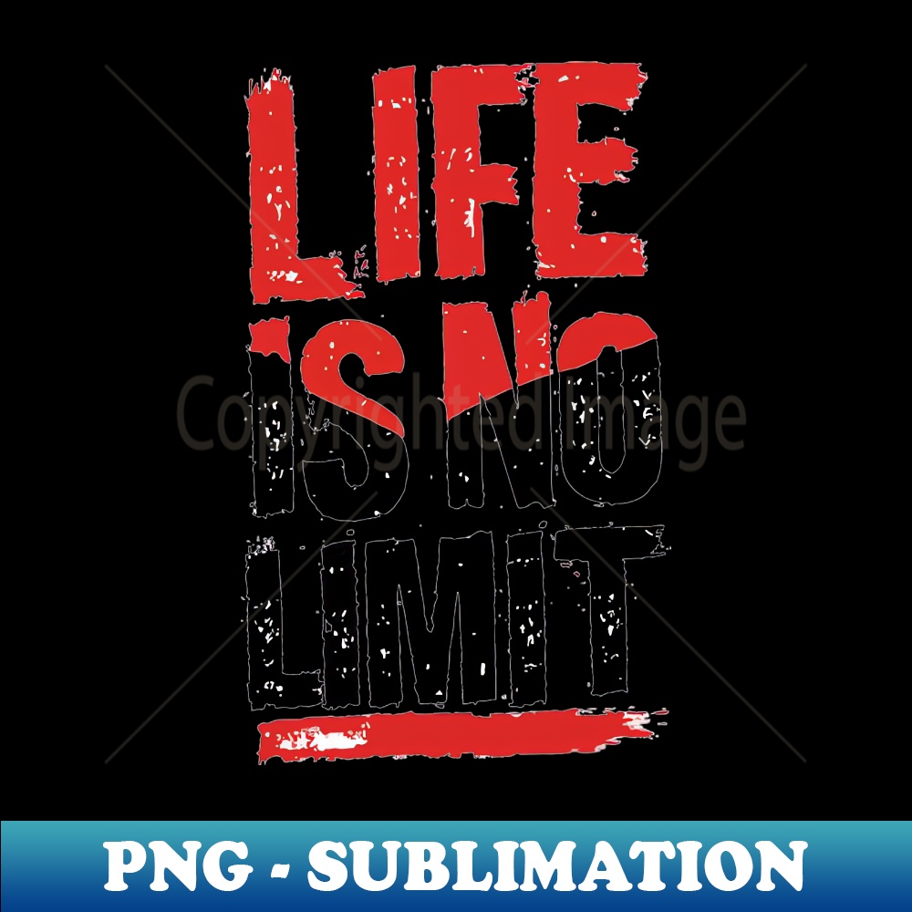 Life in no limit grunge modern stylish motivational quotes t | Inspire ...