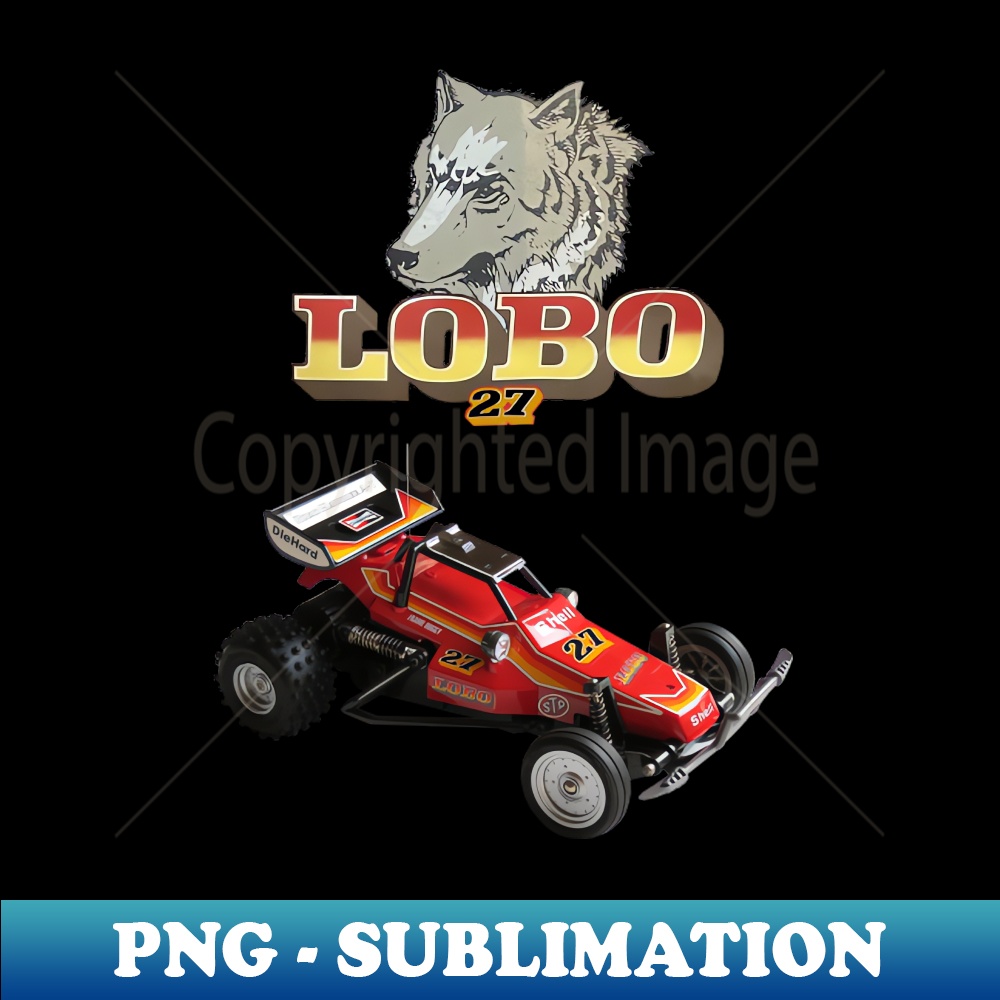 LOBO Vintage RC Frame Buggy 80s Sears Nikko Toys - PNG Trans | Inspire ...