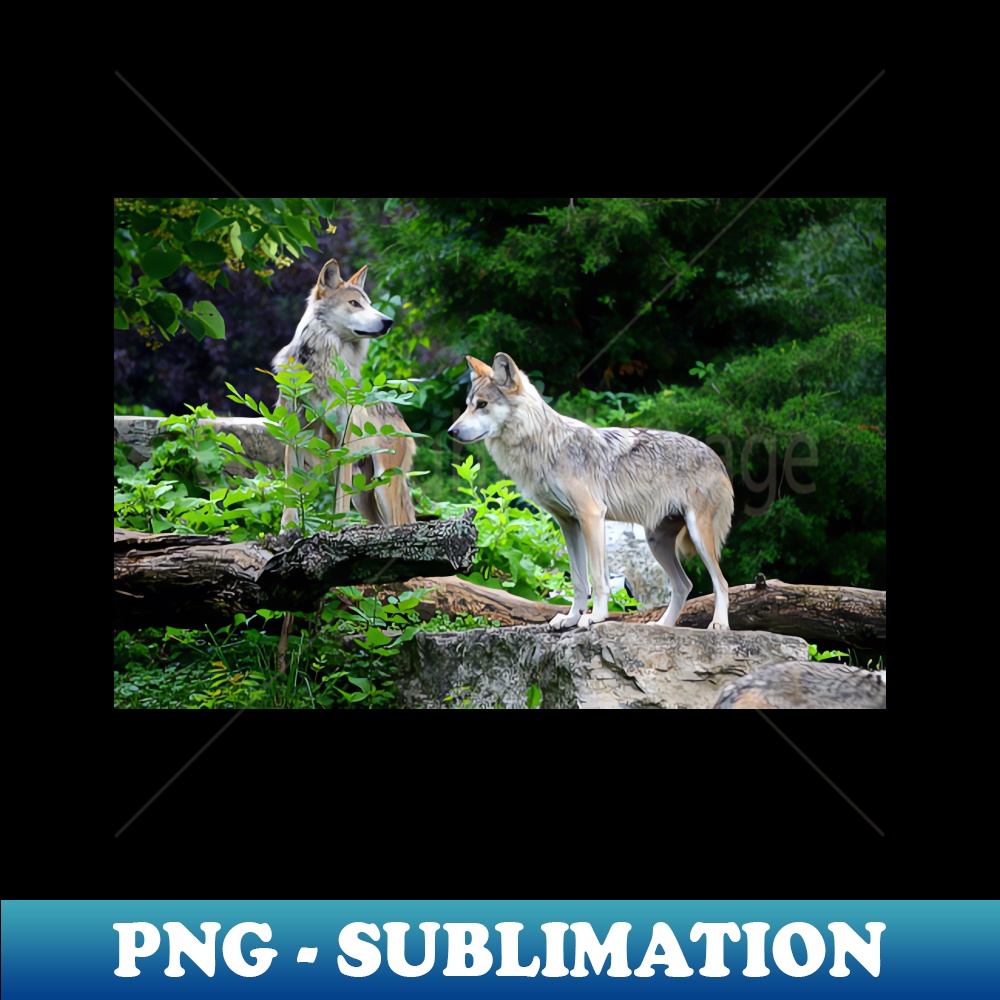 Wolves - Aesthetic Sublimation Digital File - Stunning Subli - Inspire ...