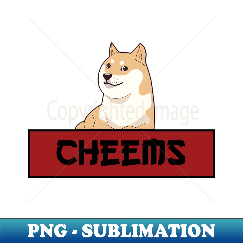 Cheems Doge - Trendy Sublimation Digital Download - Unlock V - Inspire ...
