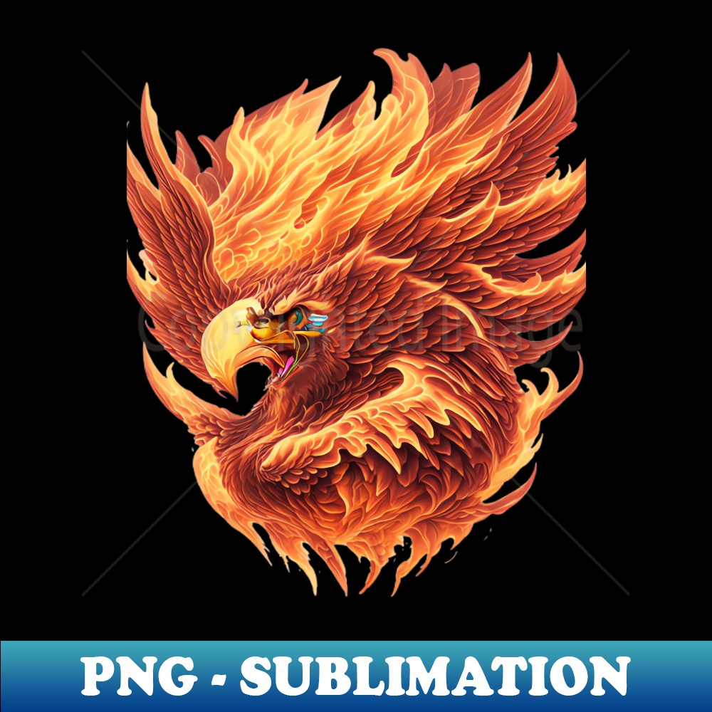 royal phoenix bird - Exclusive Sublimation Digital File - Sp | Inspire ...