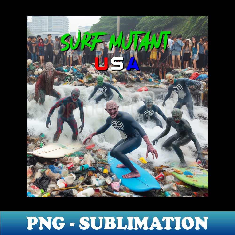 SURF MUTANT USA - Sublimation-Ready PNG File - Defying the N | Inspire ...