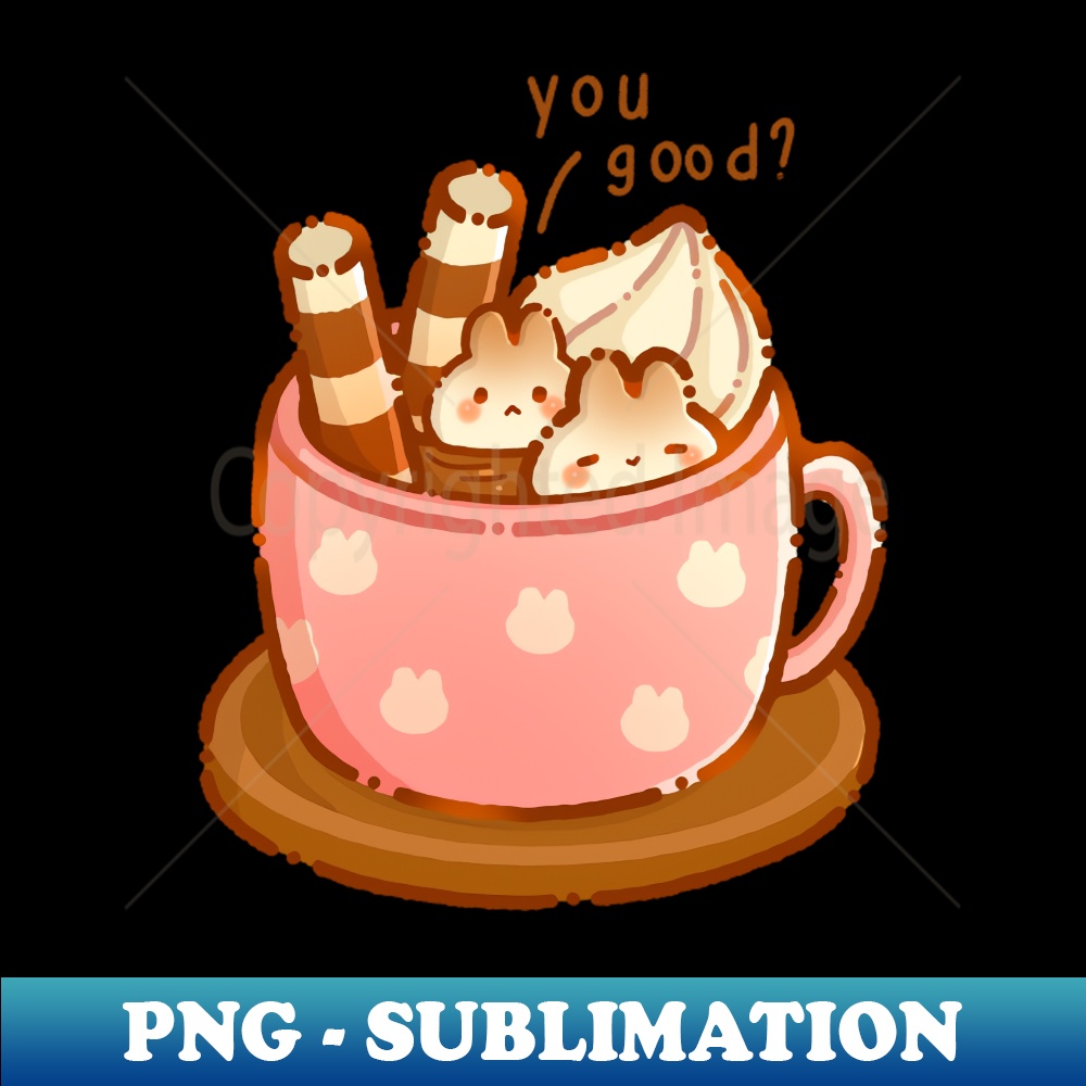Hot Chocolate with Bunny Marshmallow - Modern Sublimation PN | Inspire ...